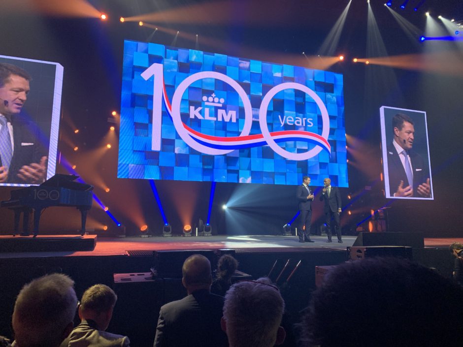 100-year old KLM celebrates as challenges lie ahead