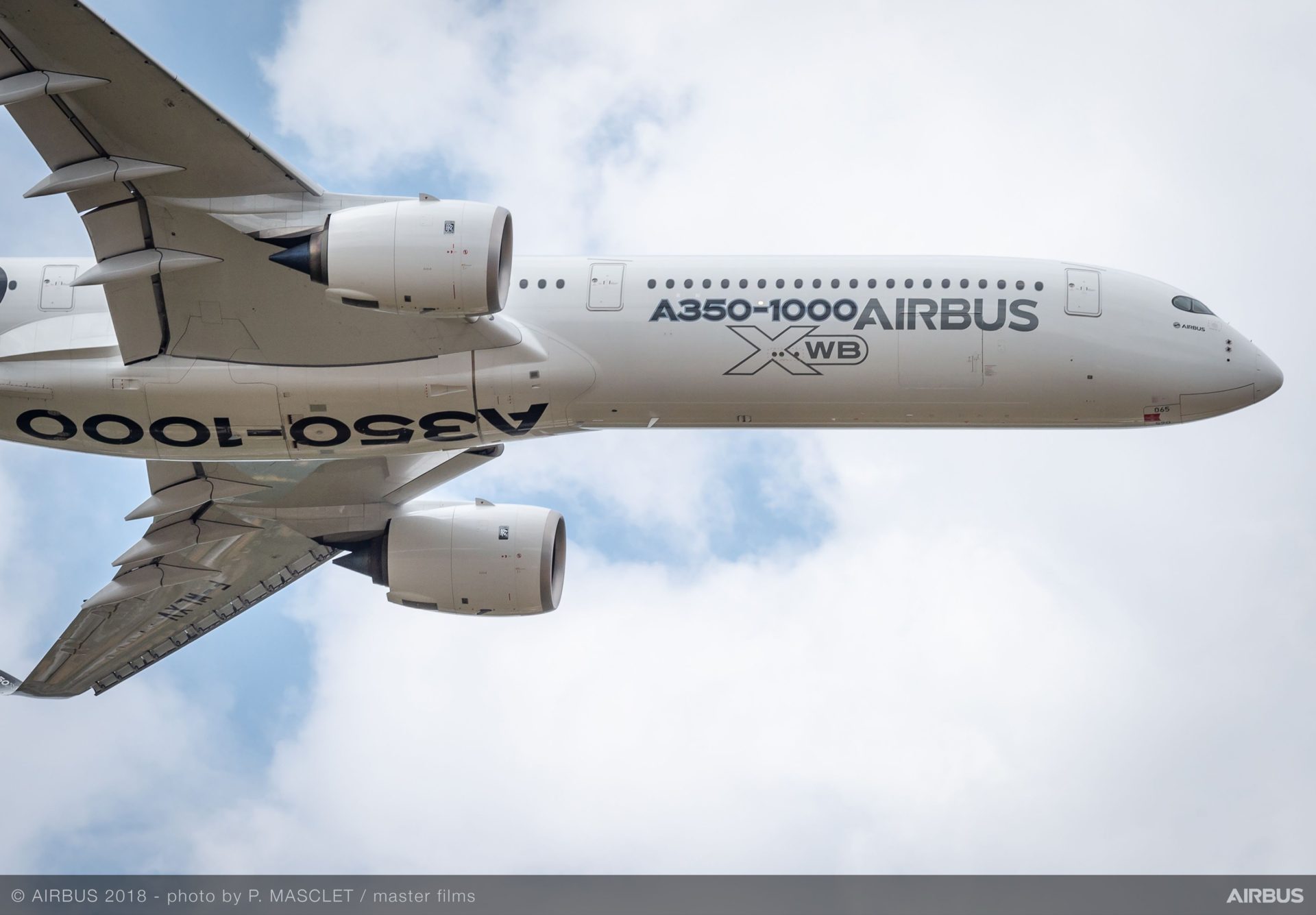A350-1000 goes up to 480 seats