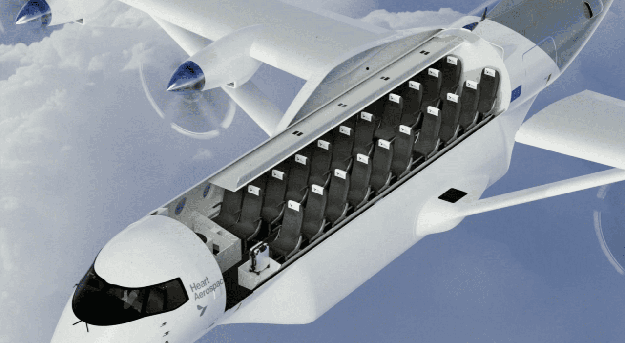 Heart upsizes full-electric aircraft to make it a 30-seater