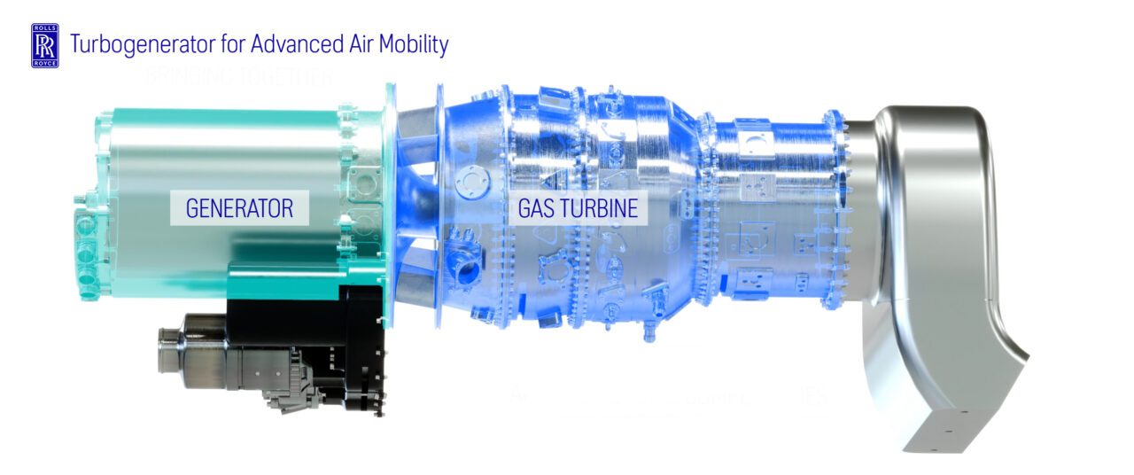 Rolls-Royce ready to start testing AAM turbogenerator