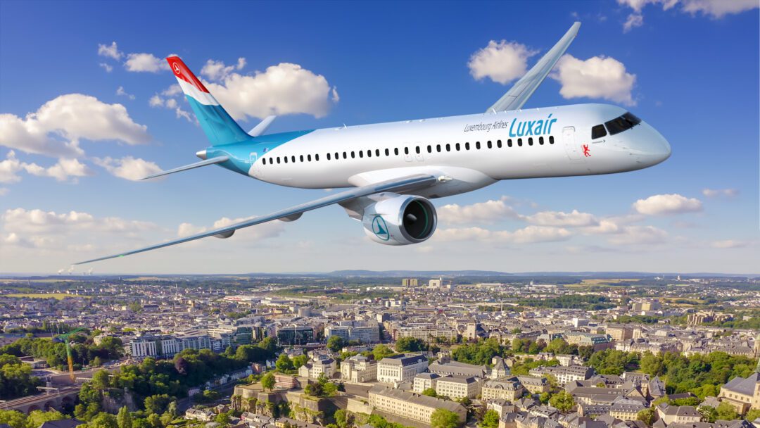 Luxair grows future MAX fleet with Embraer E195-E2s | AirInsight