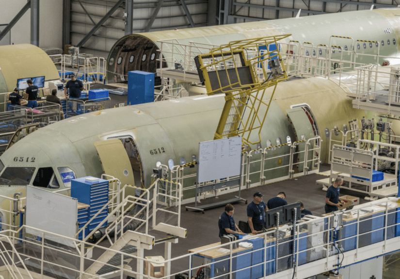 A320 Family Final Assembly Line | AirInsight Group LLC