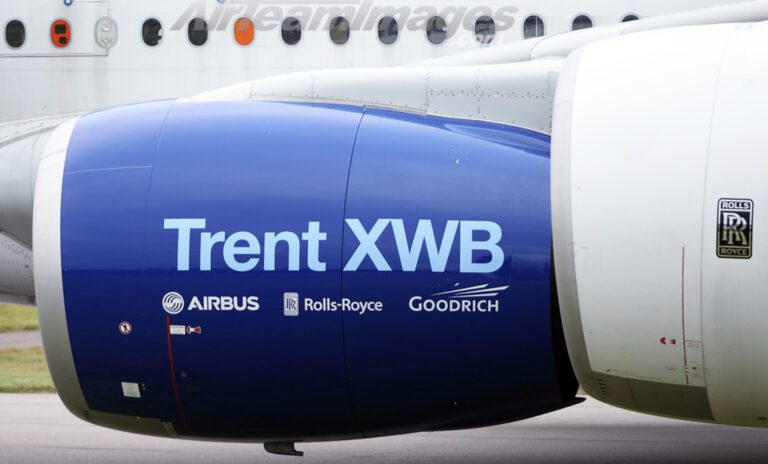 First Flight of Rolls-Royce CTi Fan Blade for UltraFan